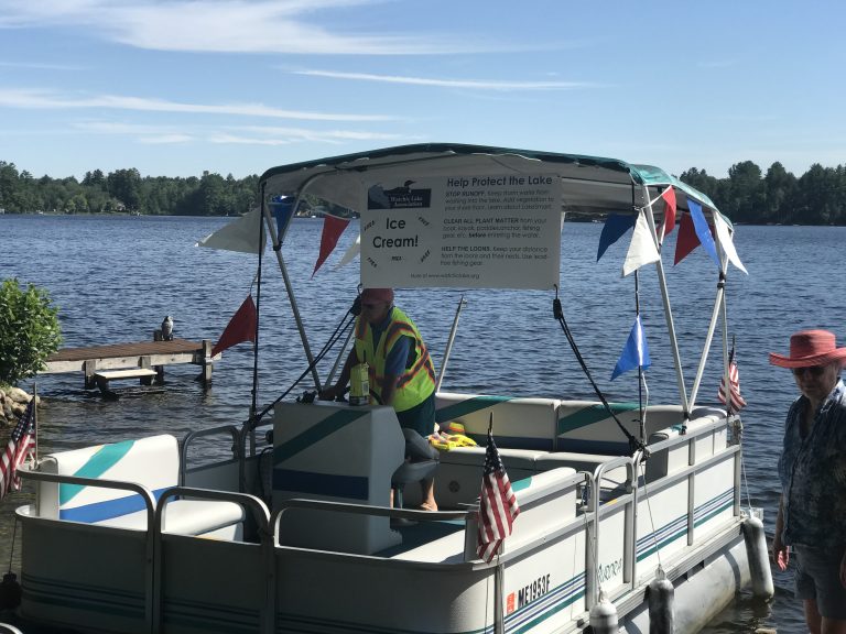 The Ice Cream Boat Returns! | Watchic Lake Association